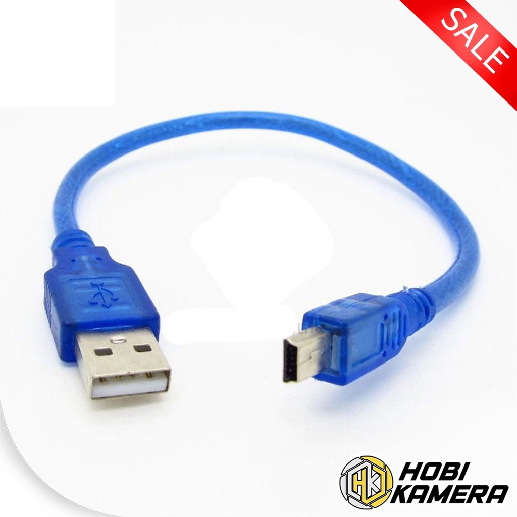 Jual Kabel USB Male ke Mini USB Male 20cm | Shopee Indonesia