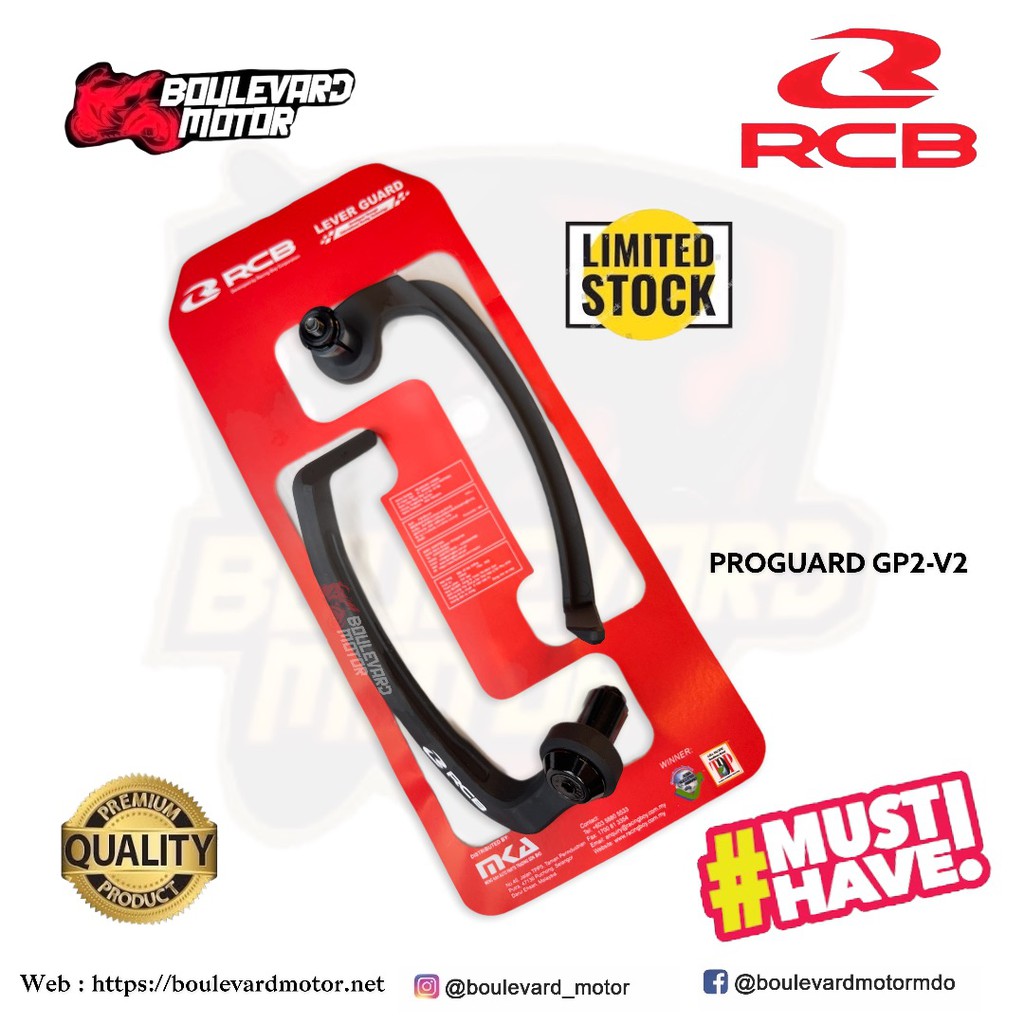 Jual Handguard Proguard RCB Tipe GP-2 V2 (LEVER GUARD) | Shopee Indonesia
