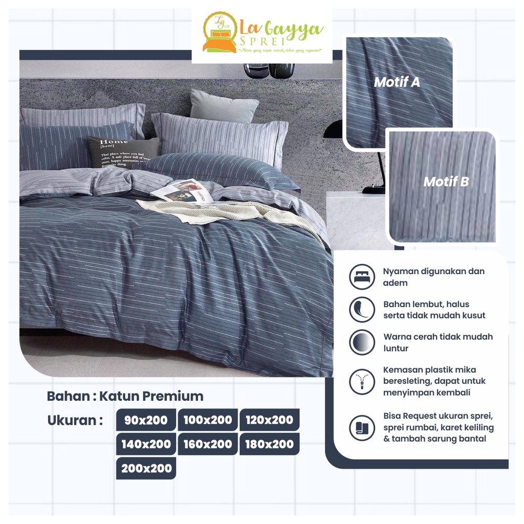 Jual Home Made Sprei Seprei 180T30 Seprai 160T25 Sprai 140T35 120 100 ...