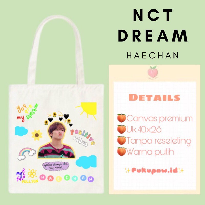 Jual PO NCT DREAM TOTEBAG Member.Ver | Shopee Indonesia