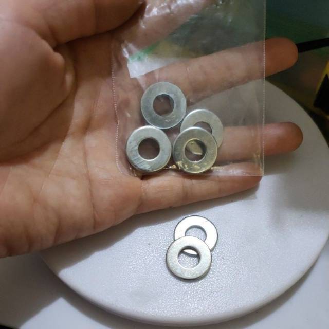 Jual Ring plat M8 galvanis / ringplat M8 / ring plat 8mm / ring plat WP ...