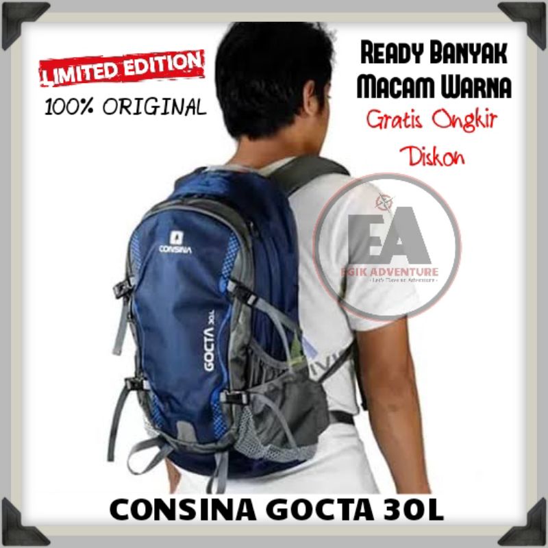 Jual Daypack Consina Gocta 30L | Consina Ardennes | Consina Gocta ...