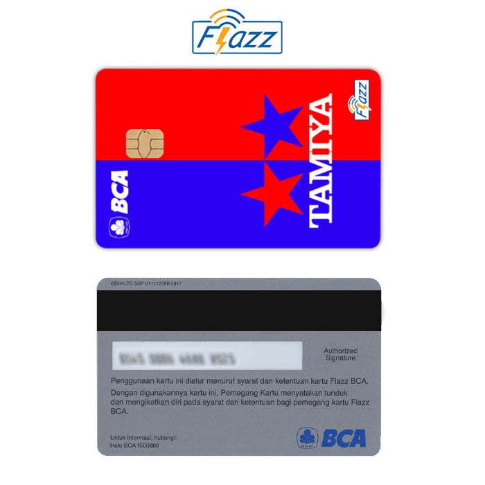 Jual Tamiya Kartu E-Money Flazz BCA Gen 2 NFC Custom Card | Shopee Indonesia