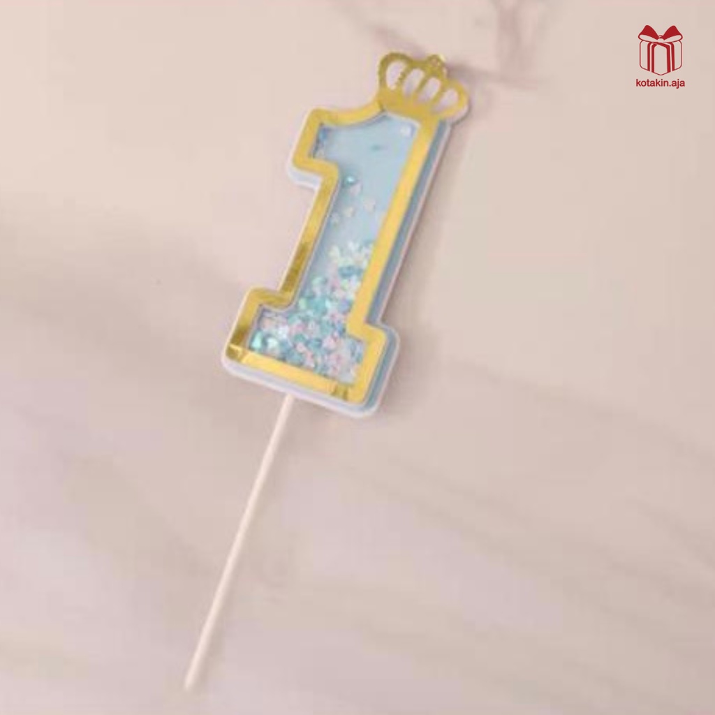 Jual Topper Angka / Topper UlangTahun / Topper Angka Satu | DC32 ...