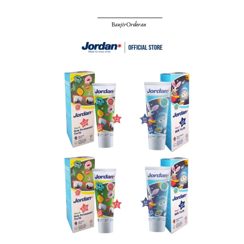 Jual Jordan odol Toothpaste 75g / Banjirorderan | Shopee Indonesia