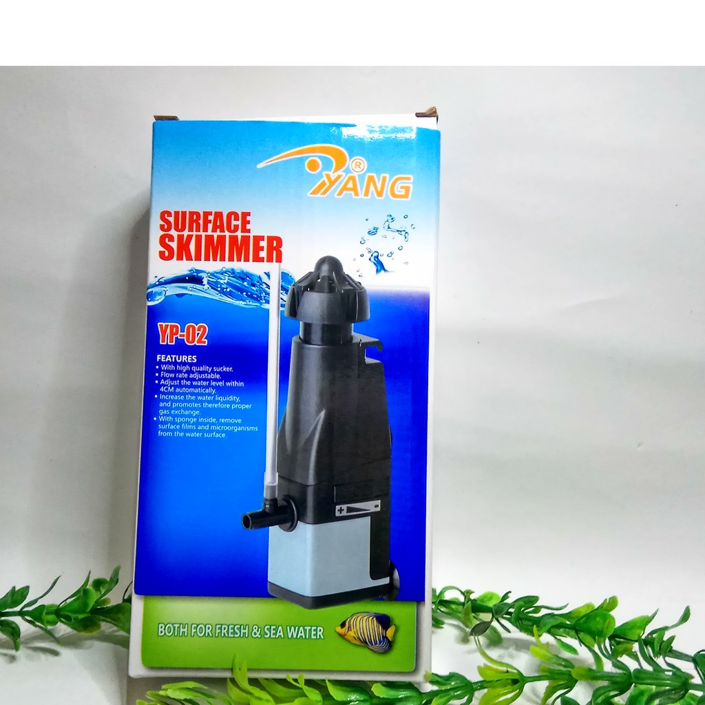 Jual SURFACE SKIMMER AQUASCAPE AQUARIUM YANG YP-02 Protein SKIMER ...