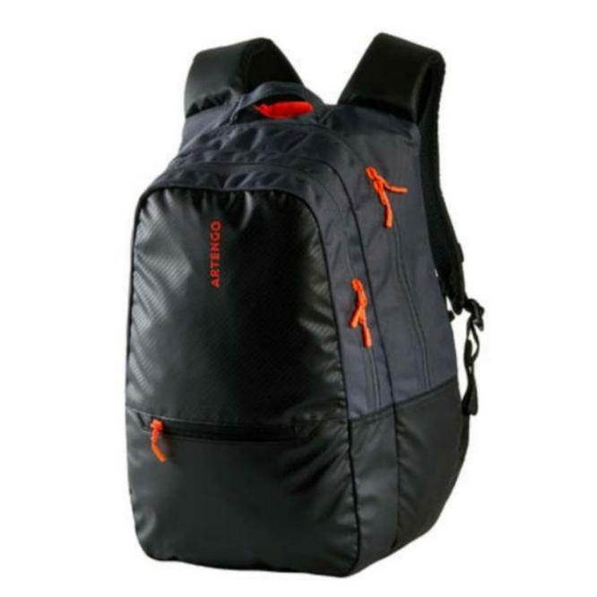 Jual Tas Raket Tenis Artengo Tennis Backpack 500 Bp Black Grey | Shopee ...