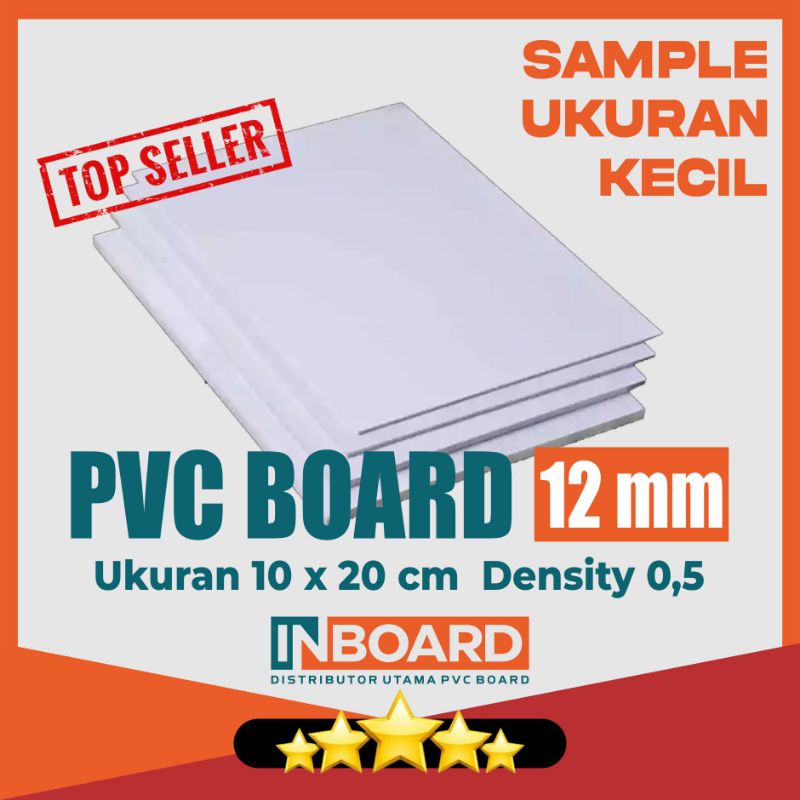 Jual SAMPLE Ukuran Kecil PVC Board 12mm (20cm x 10cm) | Shopee Indonesia