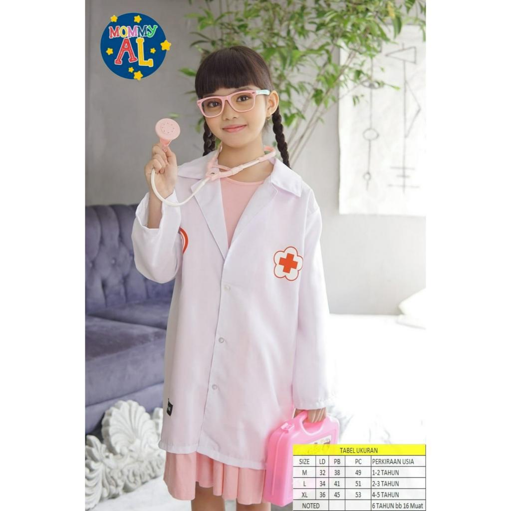 Jual JAS DOKTER ANAK usia 1-10 tahun/Jas dokter Anak/Jas Dokter anak ...
