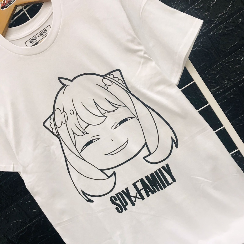 Jual Tshirt Anya Smile Line Art SPY X Family Anime Manga Kaos Anya ...