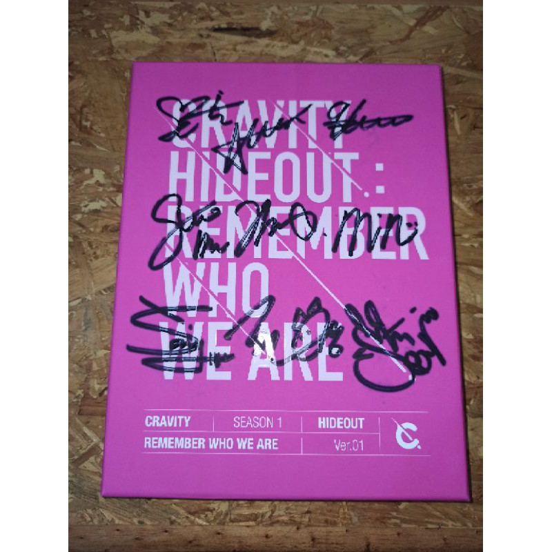 Jual CRAVITY All Member Signed Album | Shopee Indonesia