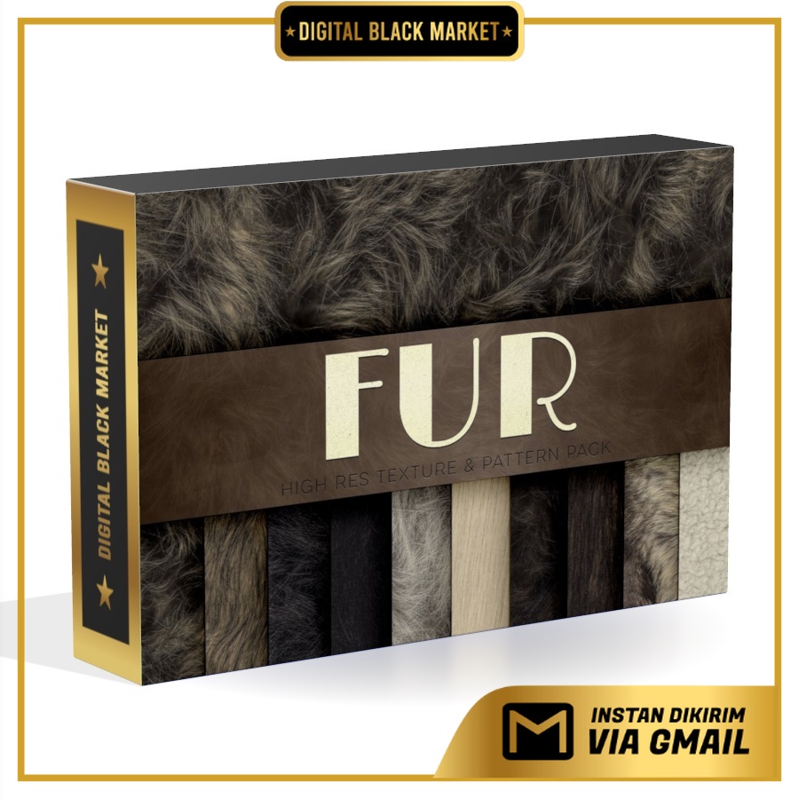 Jual ID5316 - Fur Texture Pattern Pack | Koleksi Pola Tekstur Bulu ...