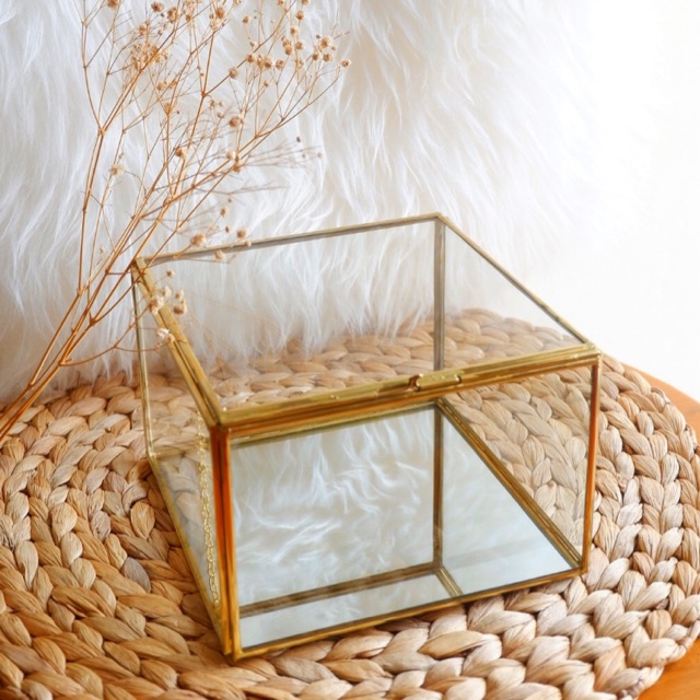 Jual Kotak Alas Cermin / beauty case / mirror box / kotak gift ...