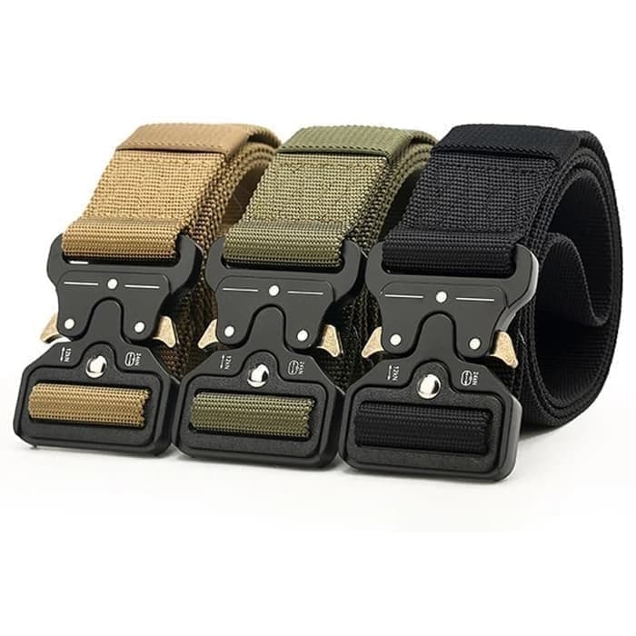 Jual Gesper Tactical Besi Tactical Belt Metal Build Kopel Army Tactical ...