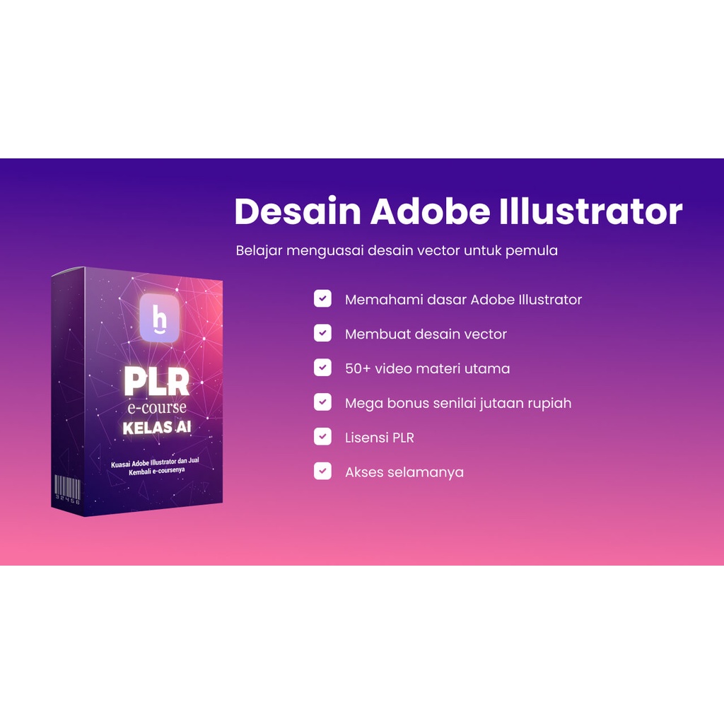 Jual ecourse design adobe illustrator bahasa indonesia dari hayacademy yoko bomb termurah ...