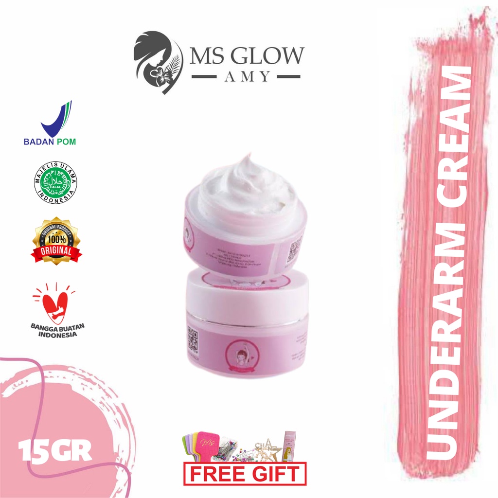 Jual MS GLOW UNDERARM CREAM ORIGINAL | Shopee Indonesia