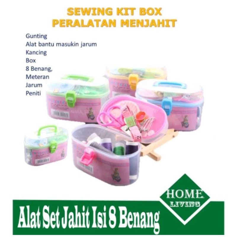 Jual Peralatan Jahit / Alat jahit / Alat Set Jahit isi 8 | Shopee Indonesia