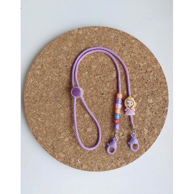 Jual Tali kalung Masker Anak dan Dewasa CUSTOM NAMA / REQUEST NAMA ...