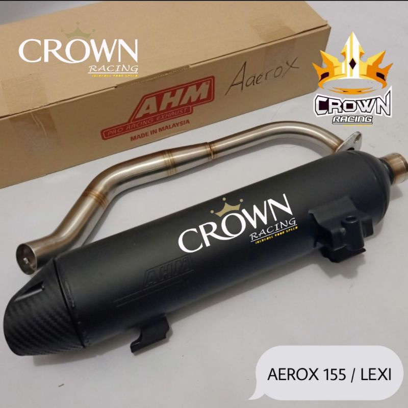 Jual Knalpot AHM Malaysia Standard Racing Yamaha Aerox 155 Old / Lexi ...