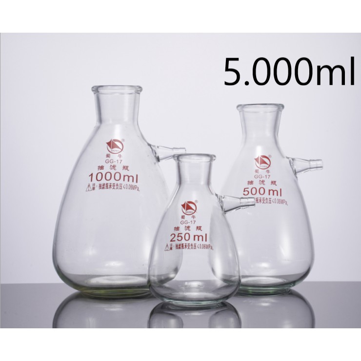 Jual SHUNIU FILTERING FLASK / LABU HISAP / Botol Filter Mulut Atas 5000ml | Shopee Indonesia