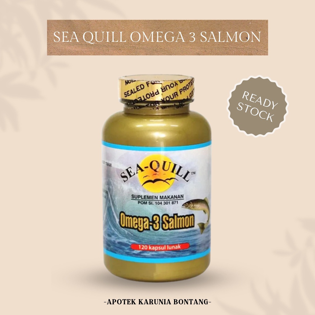 Jual SEA QUILL OMEGA 3 SALMON | Shopee Indonesia