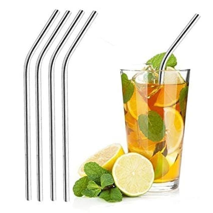 Jual SEDOTAN STAINLESS STEEL BESI SEDOTAN MINUM LENGKUNG BENGKOK ...