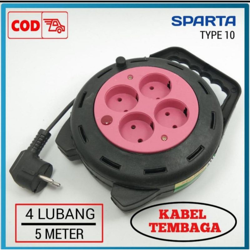 Jual BOX Kabel ROLL COLOKAN 5m / 5 Meter Type 10 - Stop Kontak Listrik ...