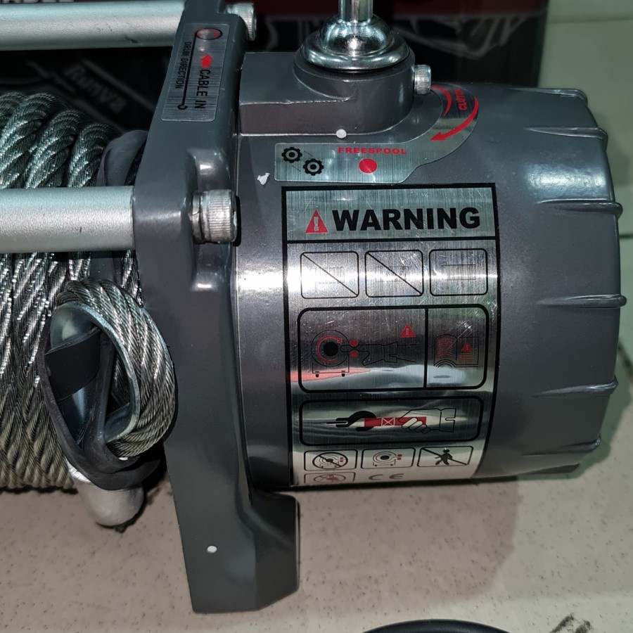 Jual WINCH ELECTRIC HOIST RUNVA EXW 9500 Q 4300KG WINCH ELEKTRIK ...