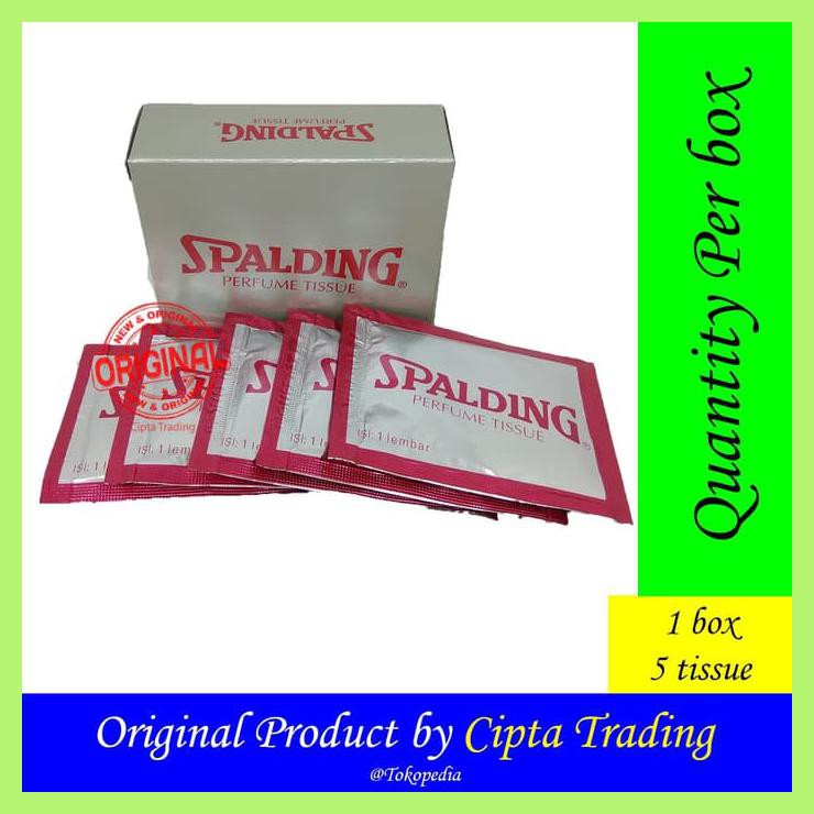Jual TISSUE - SPALDING - PERFUME TISSUE (PER PACK = 5 TISSUE) | Shopee ...