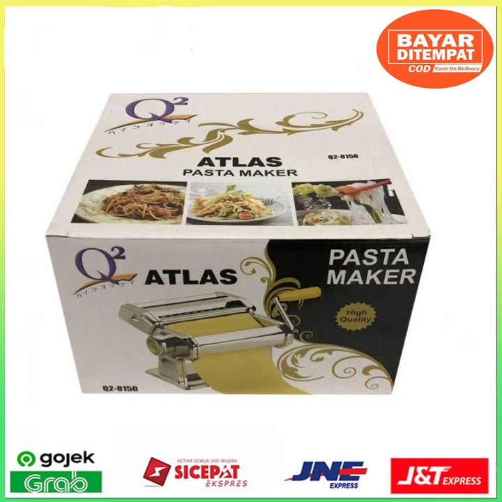 Jual Alat Pembuat Mie / Pasta Maker / Gilingan Mie Atlas 150 Stainless Stell High Quality ...