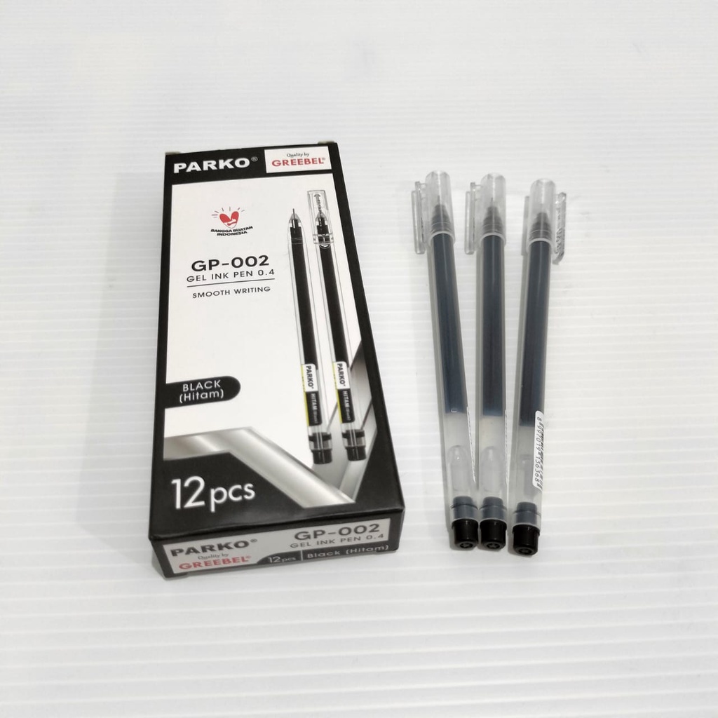 Jual PULPEN GEL MURAH PARKO GP 001 / GP 002 ( 1 LUSIN ) | Shopee Indonesia