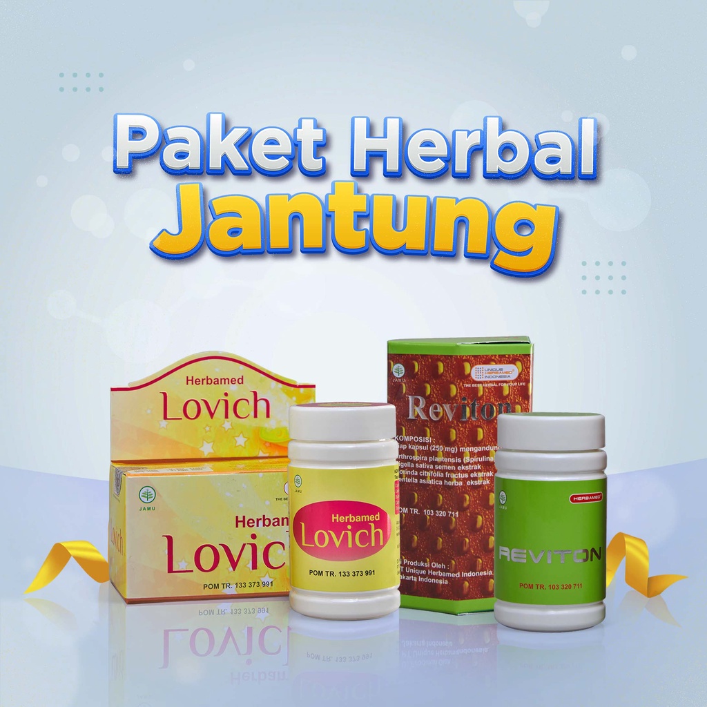 Jual Obat Jantung Lovich Reviton | Shopee Indonesia