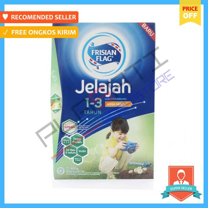 Jual FRISIAN FLAG 123 JELAJAH MADU 800GR/ SUSU BENDERA | Shopee Indonesia