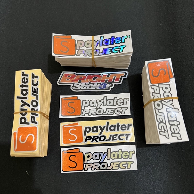Jual STICKER STIKER SHOPEEPAYLATER PROJECT CUTTING | Shopee Indonesia