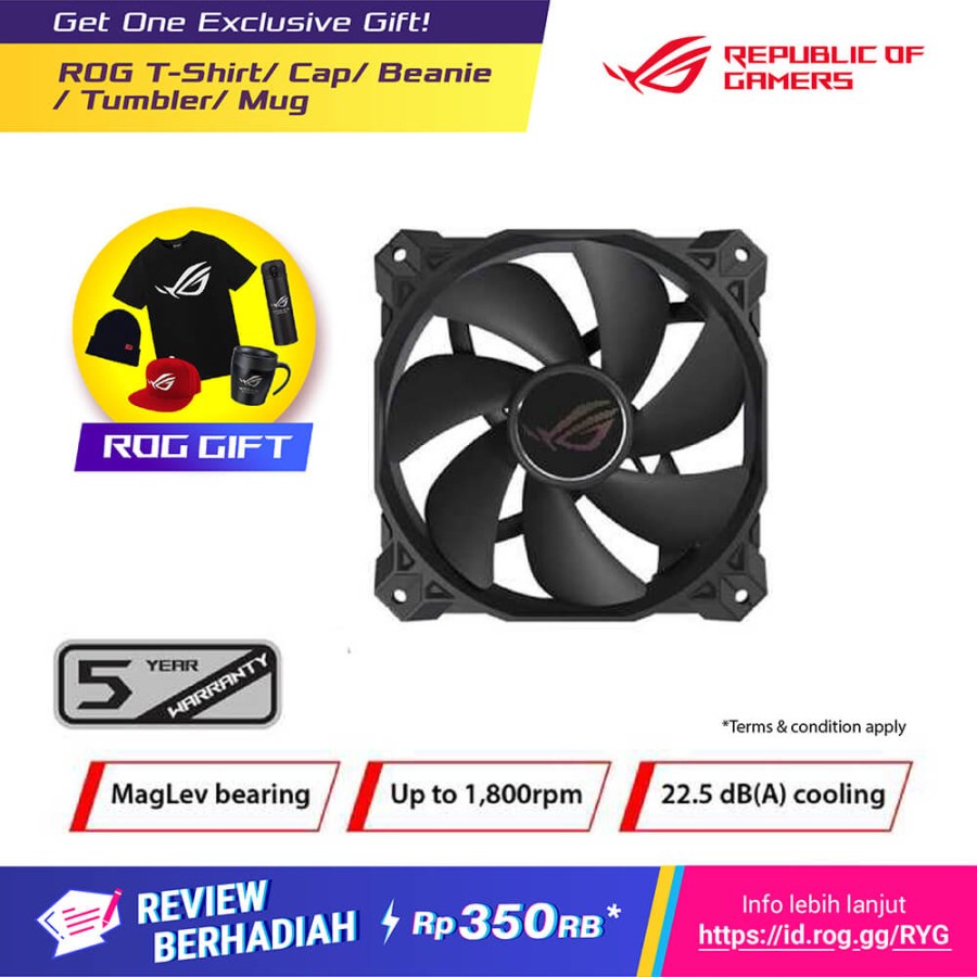 Jual ASUS ROG Strix XF 120 [1800 RPM, Fan] | Shopee Indonesia