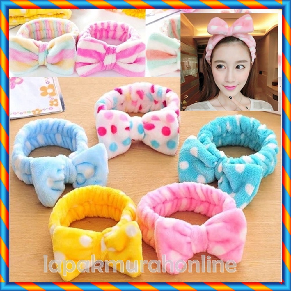 Jual BANDANA PITA BESAR / BANDO PITA / HEADBAND BANDANA BANDO MANDI ...