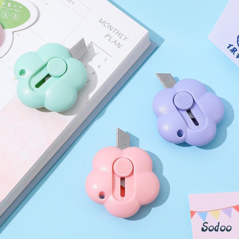Jual Cutter Mini Pemotong Utilitas Bunga Lucu Portabel Unboxing ...