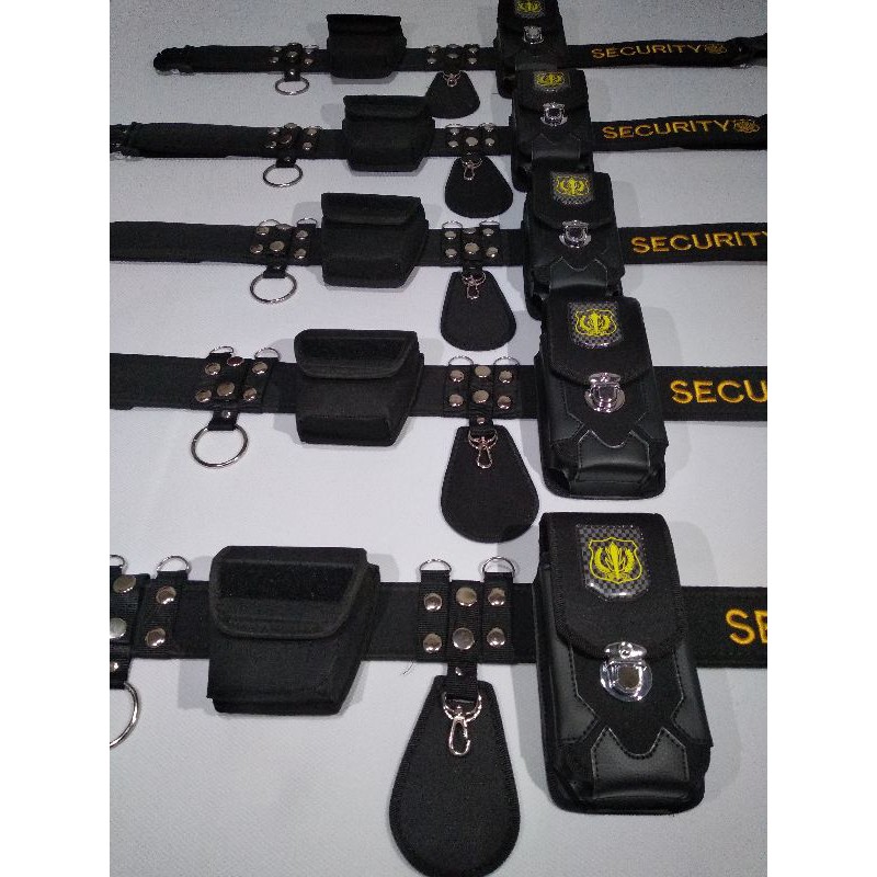 Jual Kopel/sabuk ikat pinggang perekat set.security, satpam,damkar,pol ...