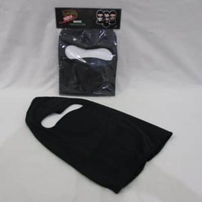 Jual Masker Ninja Full Face Hitam /Sarung Kepala Helm/Masker Motor ...
