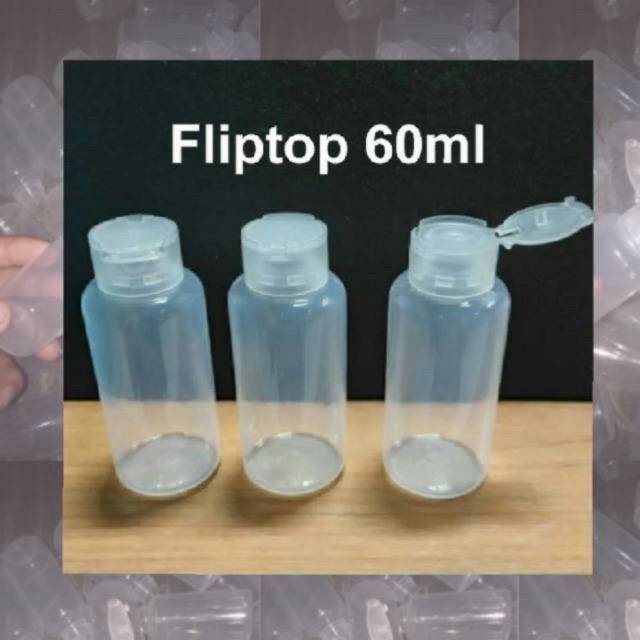 Jual Botol fliptop flip top 60ml | Shopee Indonesia