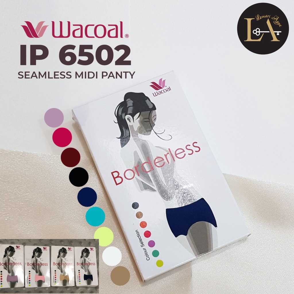 Jual Wacoal Borderless Seamless Midi Panty IP 6502 | Shopee Indonesia