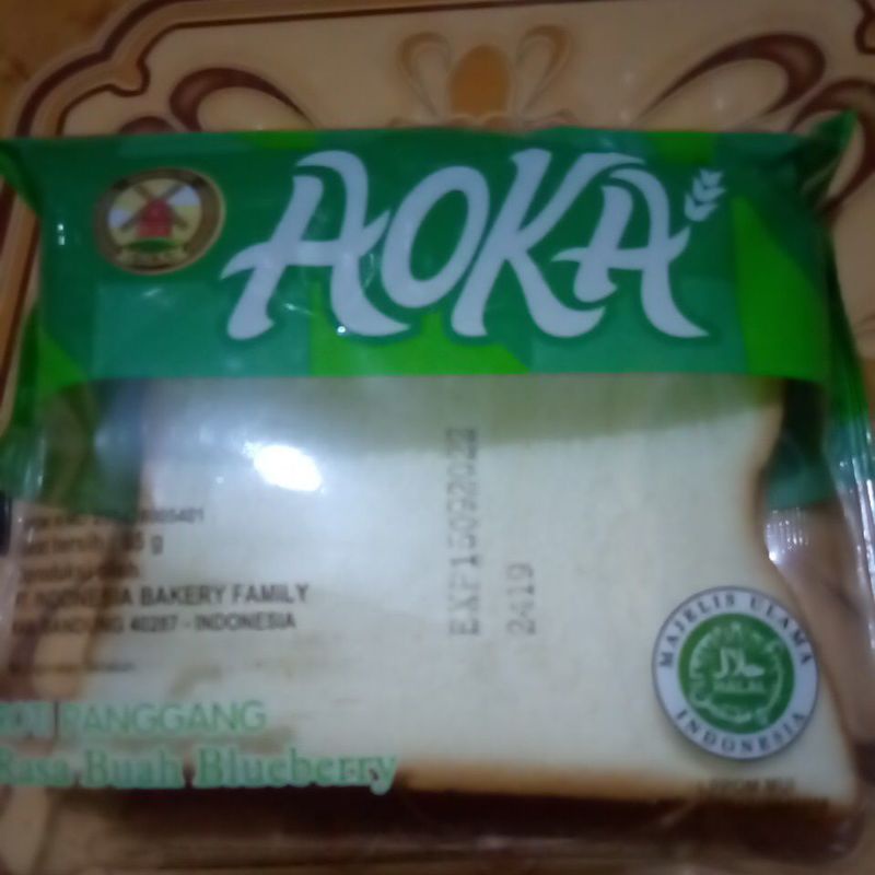 Jual AOKA Roti Panggang Dan Gulung Lembut Viral 1 Dus/Karton Isi 60 Pcs ...