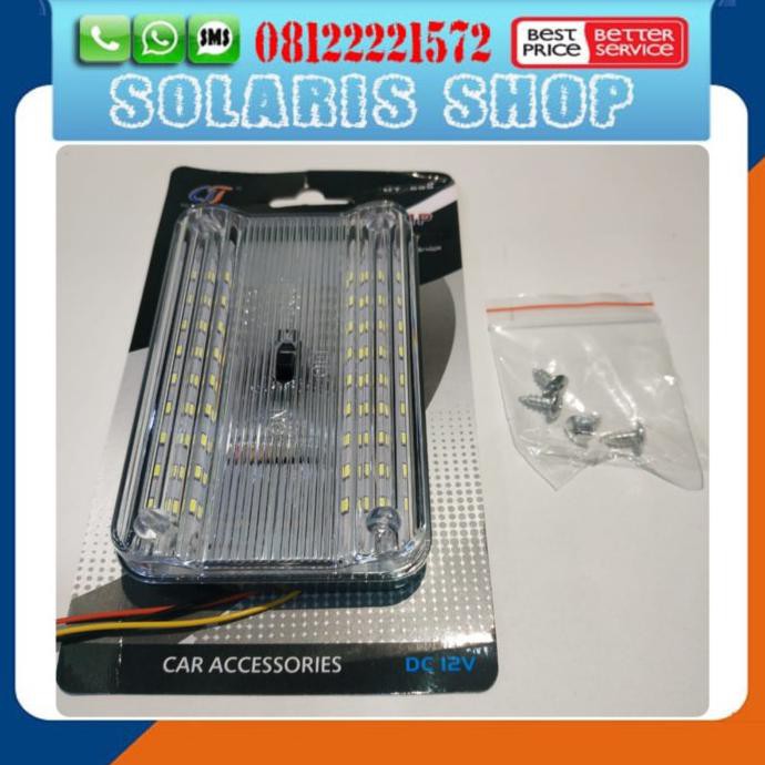 Jual Lampu Plafon Mobil Universal/Car Indoor Lamp/Lampu Plafon Kabin ...