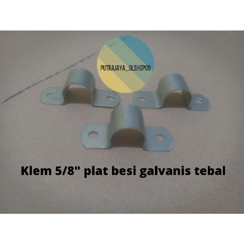 Jual klem pipa 5/8 inchi klem paralon 5/8" | Shopee Indonesia
