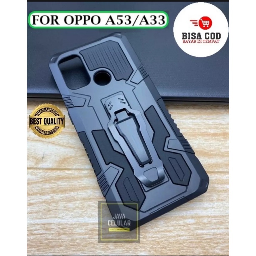 Jual CASING UNTUK OPPO A33/A53 CASE STANDING BACK KLIP HARD CASE ROBOT ...