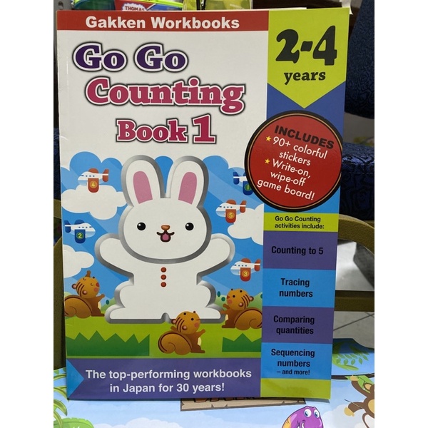 Jual Gakken Workbooks - Go Go Counting Book 1 | Shopee Indonesia