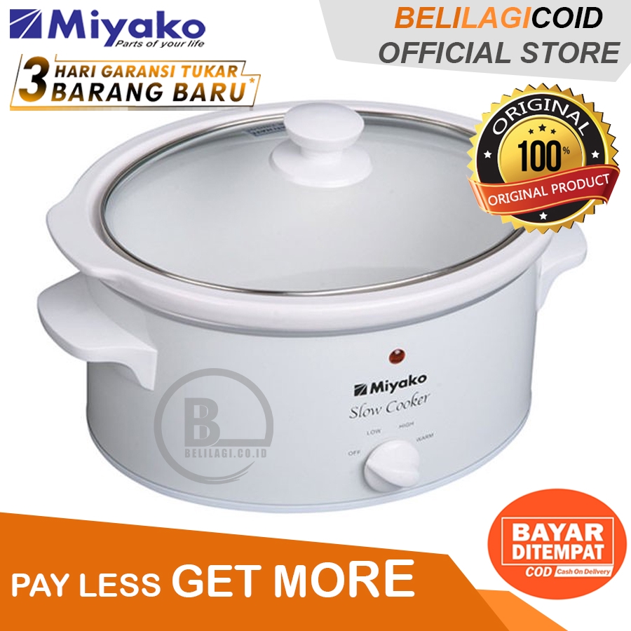 Jual Miyako Slow Cooker SC 400 - 3 Liter | Shopee Indonesia