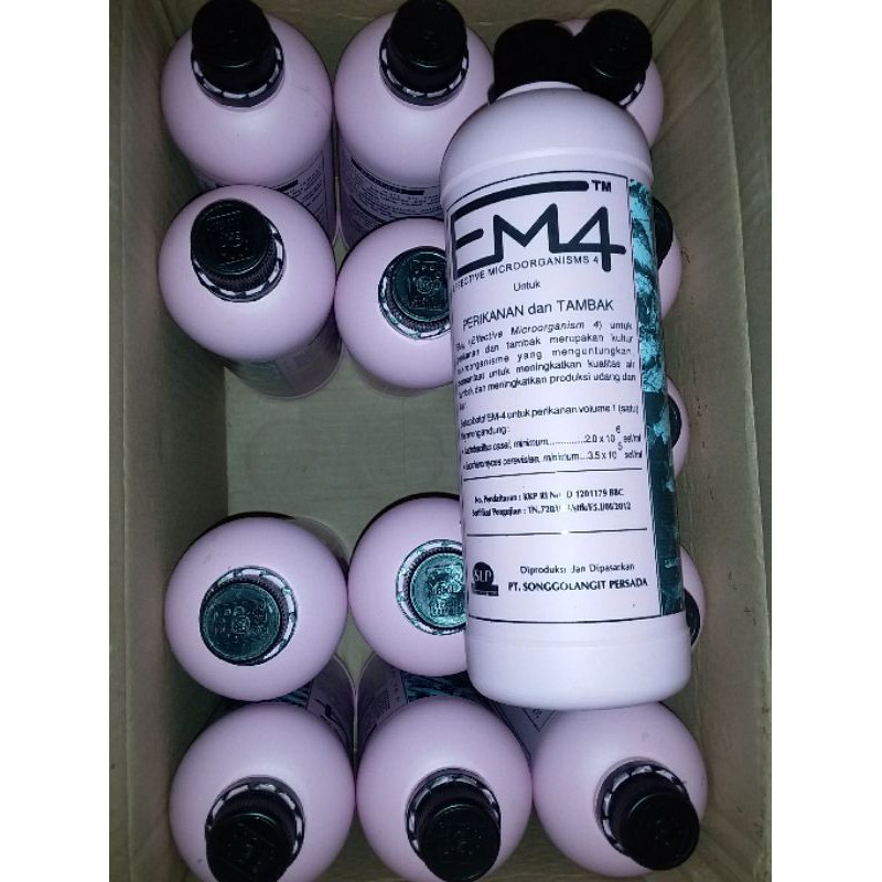 Jual EM4 Pink 1L Pupuk Cair Probiotik Perikanan dan Tambak 1 Liter ...