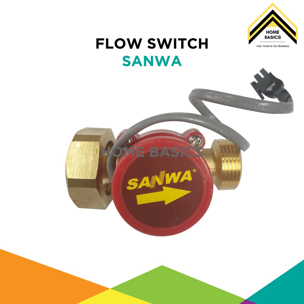 Jual Flow Switch Sanwa / Otomat Pompa Booster / Water Flow Control ...