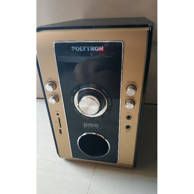 Jual SUBWOFER AKTIF POLYTRON PMA 9526 (SUBWOFER AJA) | Shopee Indonesia